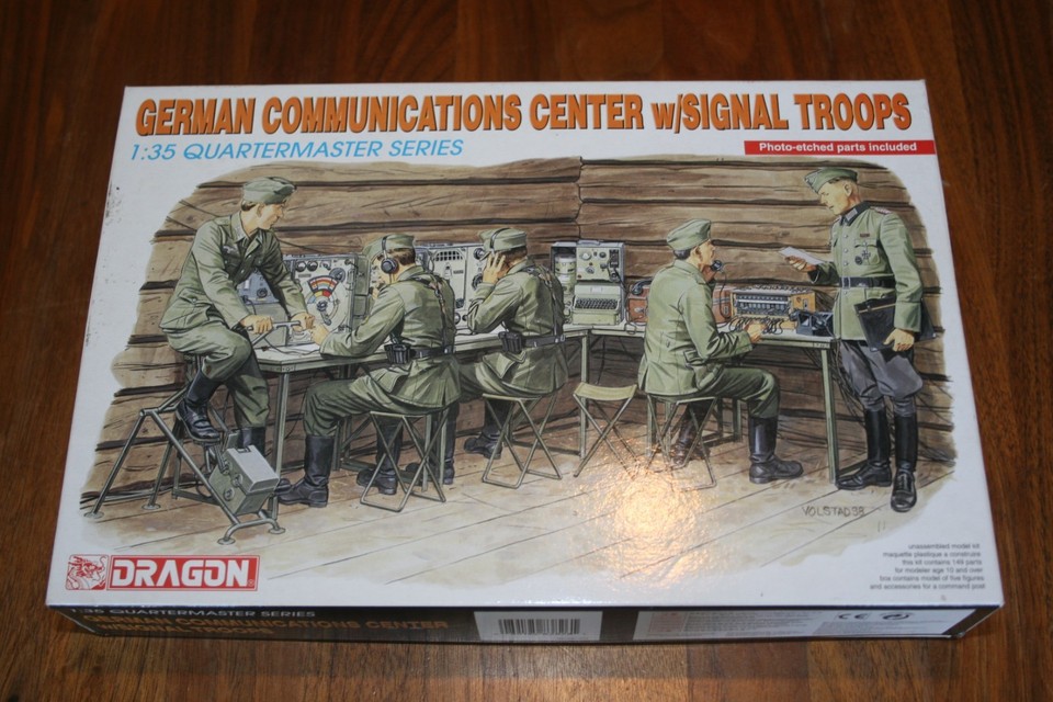 German Military Infantry Miniature Model Kits WW2 Dragon Brand New ...