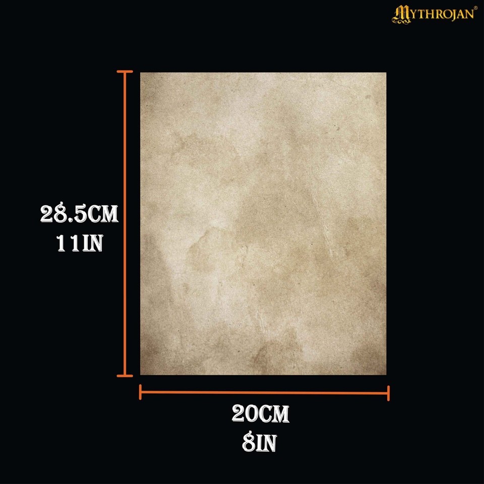 Natural Parchment Vellum Genuine Writing Medieval Renaissance ...
