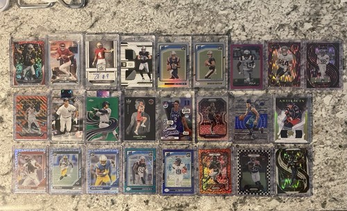Sports Card Lot NBA NFL Numbered Card Parallels Graded Cards Rookies ...