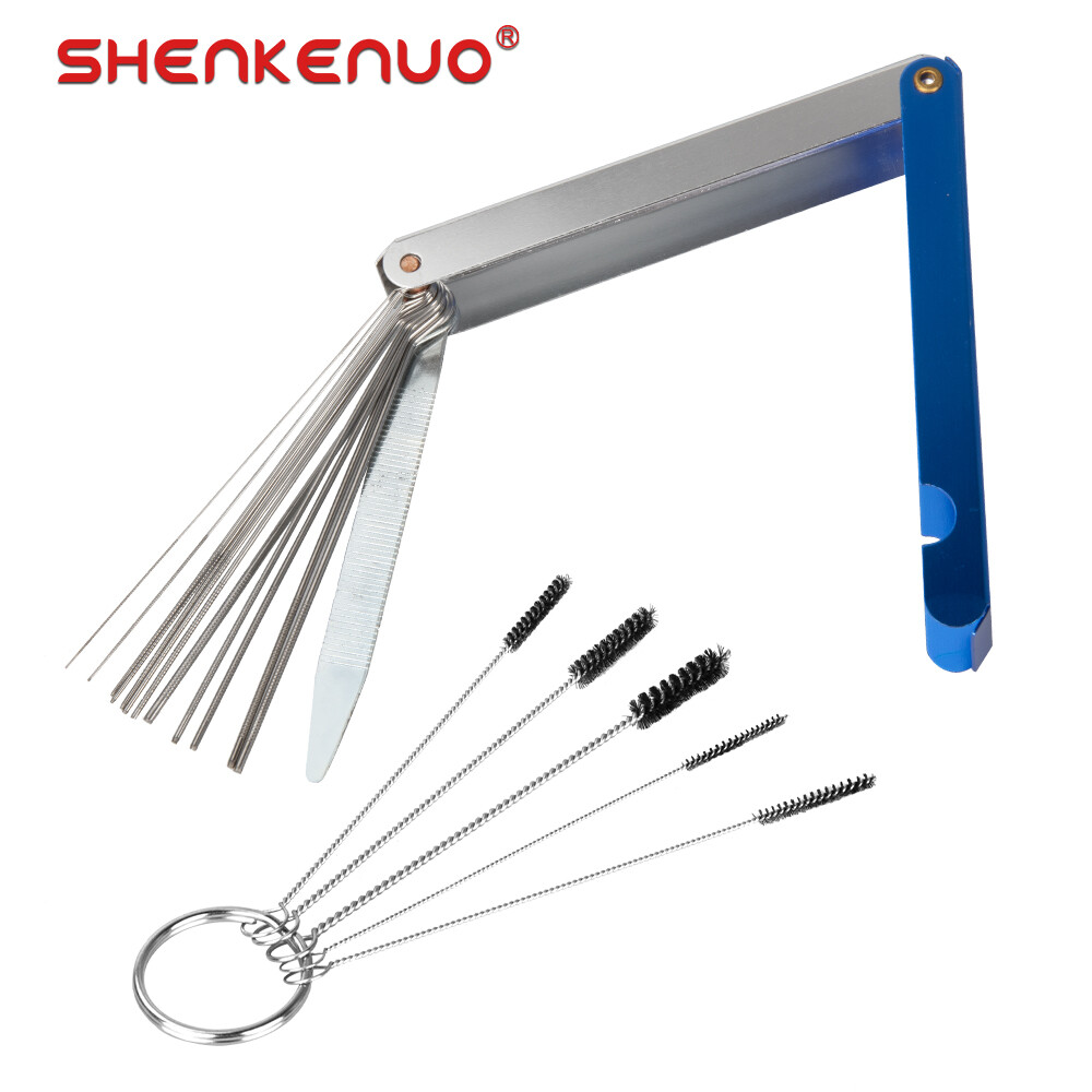 18PCS Carburetor Carb Jet Cleaning tools Set Wire Cleaner Kit For ...