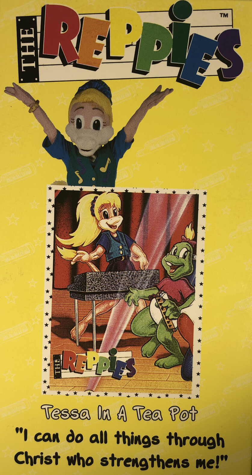 The Reppies Tessa In A Tea Pot(VHS 1999)VERY RARE VINTAGE COLLECTIBLE ...