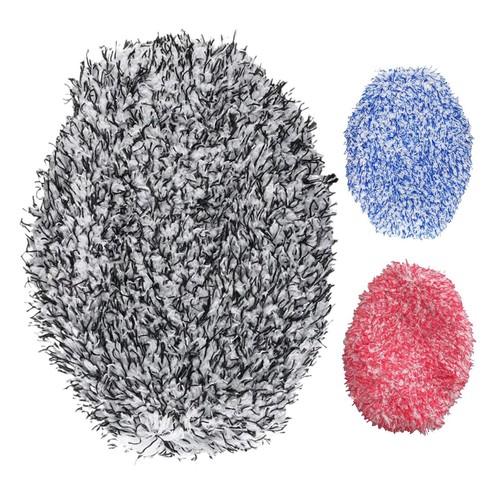 Soft Microfiber Brush Head Car Wash Brush Universal Cleaning ...
