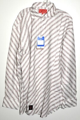 Headmaster Designer Label Houston Rockets Long Sleeve Button Down Sz ...