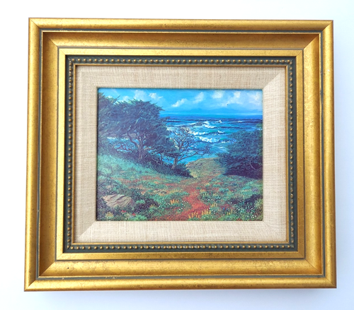 Carmel By The Sea ~ Small Original Oil Painting by George J Bleich | eBay