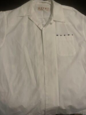 Marni White Button Up Shirt | eBay