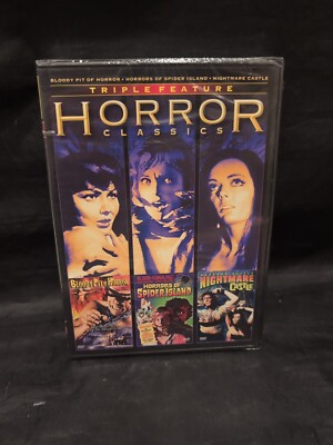 Horror Classics Triple Feature - Bloody Pit of Horror/Horrors of Spider ...