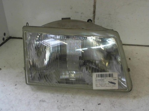 Optique avant principal droit (feux)(phare) PEUGEOT 309 PHASE 2 620592 ...