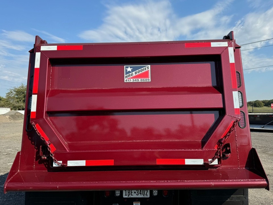 NEW 17' ELLIPTICAL DUMP BODY HARDOX AR500 1/4 GAUGE PNEUMATIC TAILGATE ...