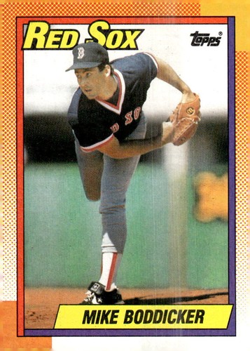 1990 Topps #652 Mike Boddicker - Boston Red Sox | eBay