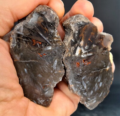 200g/0.44 lb turkish stick agate stone rough, specimen, collectible ...