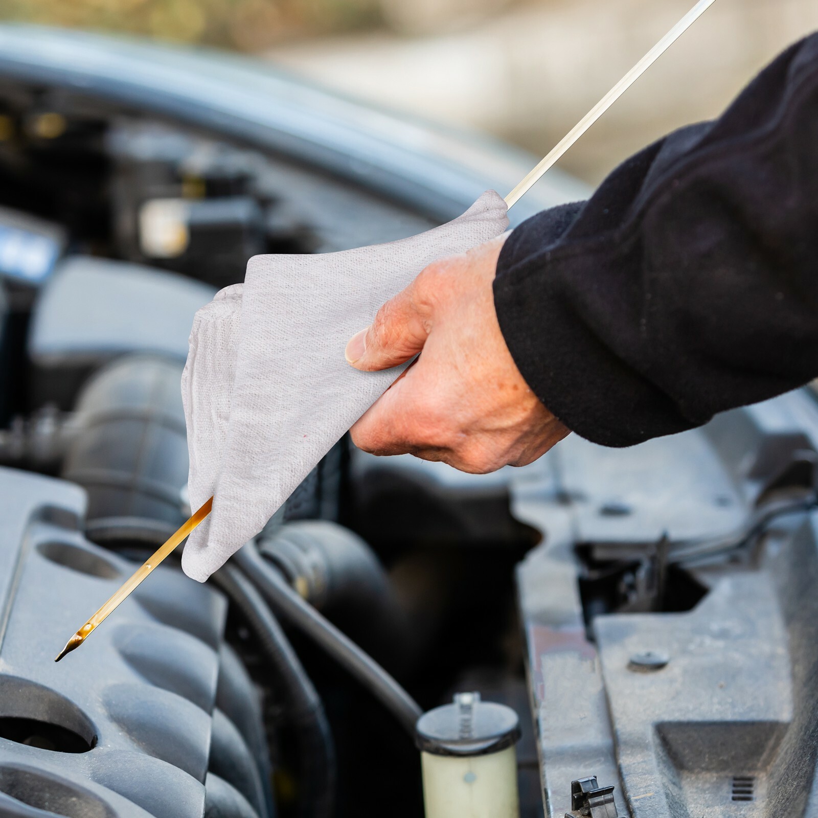 100 INDUSTRIAL SHOP RAGS / CLEANING TOWELS WHITE | eBay