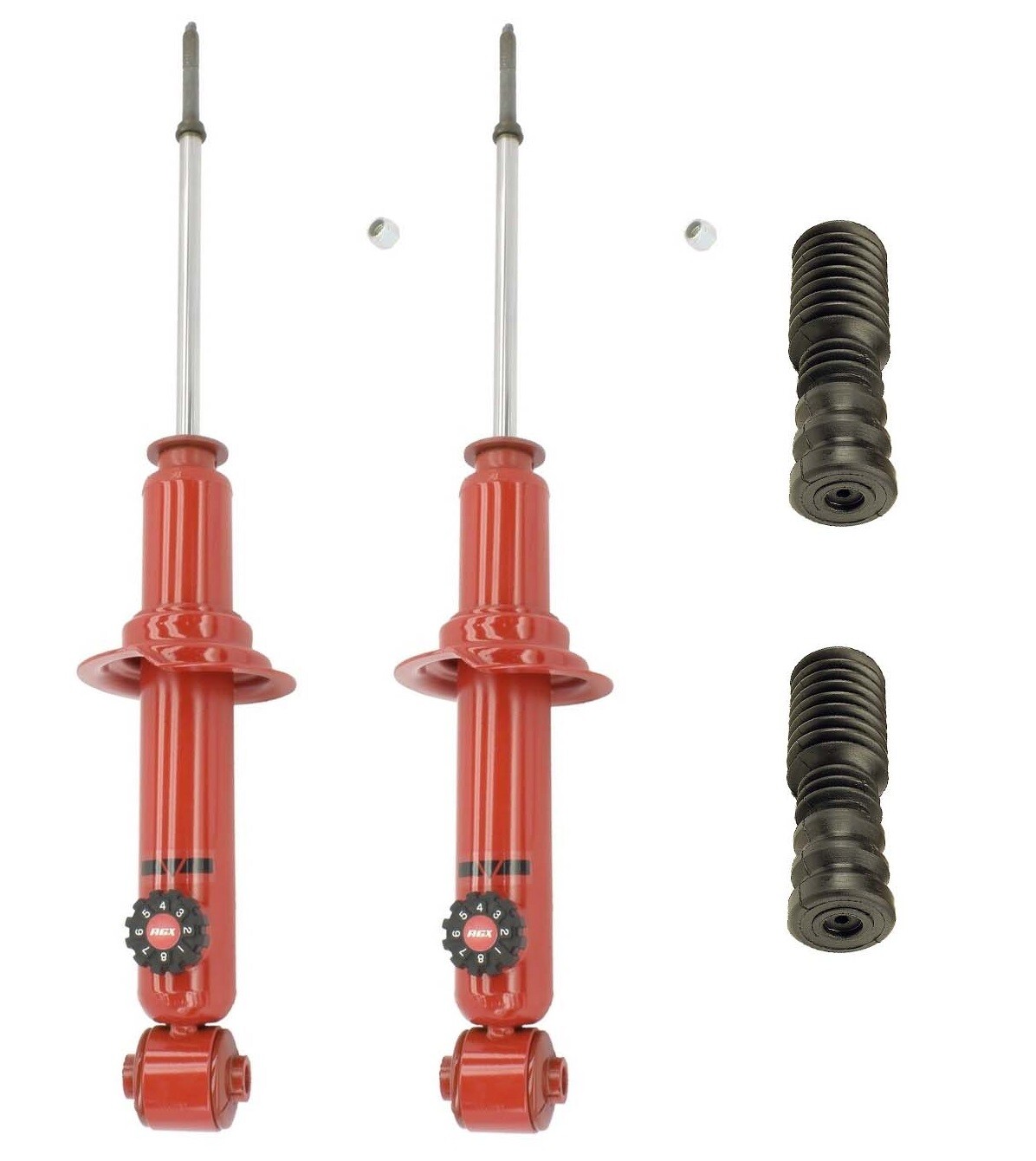 Rear Suspension Struts AGX & Bellows Assies Kit KYB For Eagle 2000 GTX ...