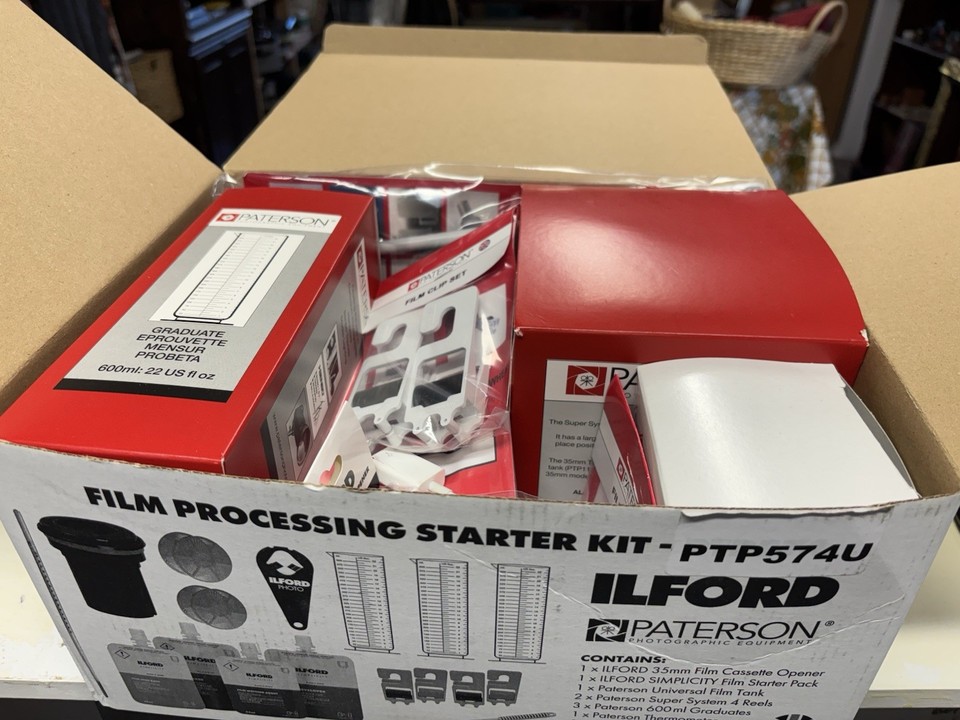 Ilford Paterson Film Developing Starter Kit PTP574U Brand New | eBay
