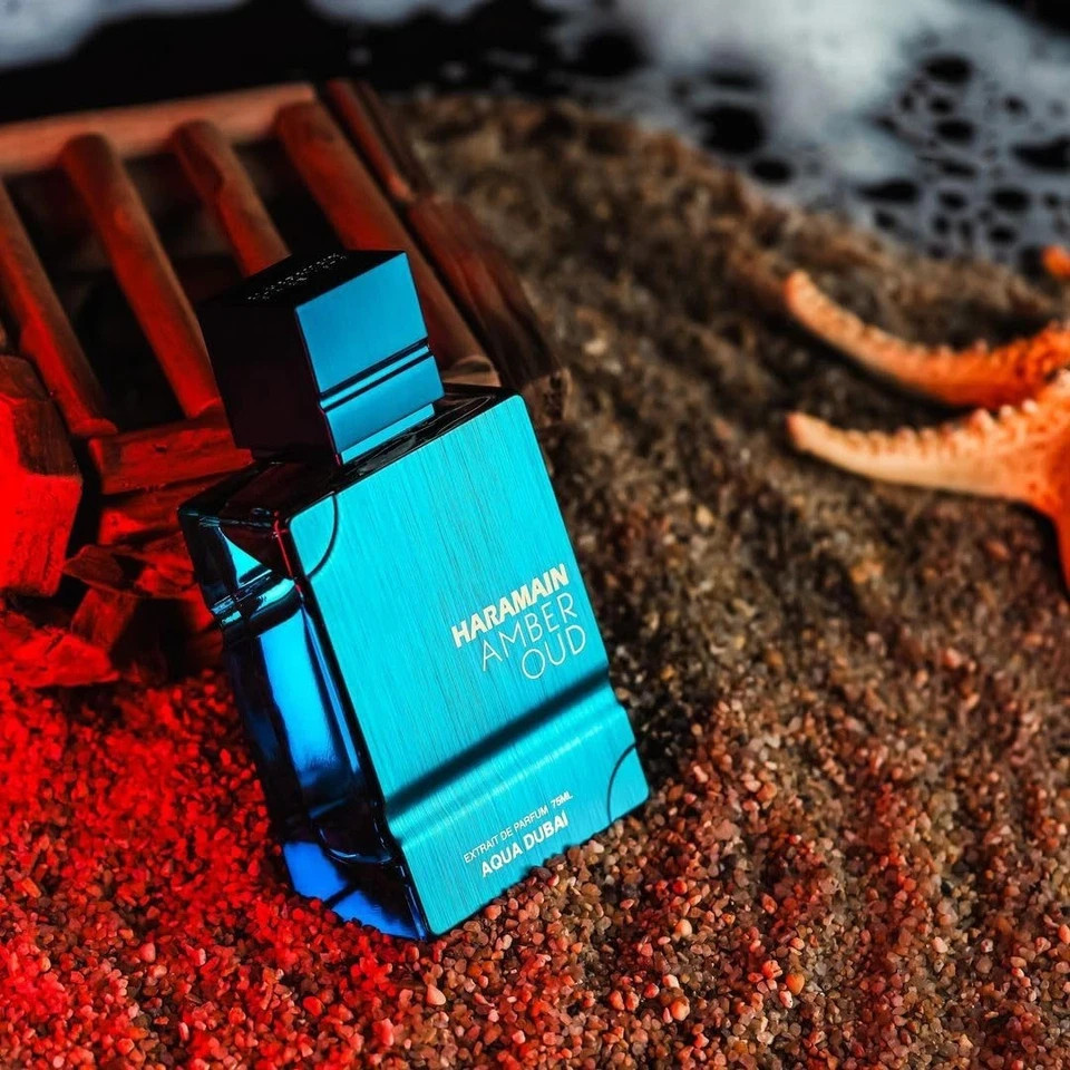 Amber Oud - Aqua Dubai Edition by Al Haramain for Unisex New in Box | eBay