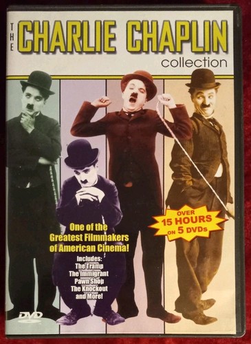 The Charlie Chaplin Collection (5-Disc DVD, 2007, TGG Direct) Rare VG ...