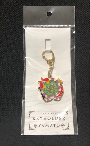 One Piece Yamato Symbol Motif Keychain Anime Official Character ...