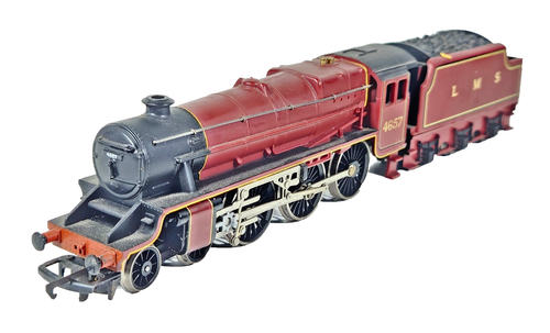 Hornby LMS Stanier Class 5 4-6-0 Model Train 4657 Black Five Loco ...