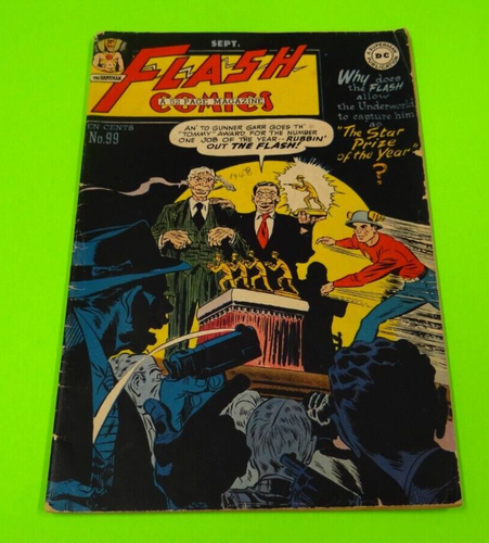 Flash Comics #99 VG 4.0 DC Golden Age Comic 1948 Hawkman Atom Black Canary | eBay
