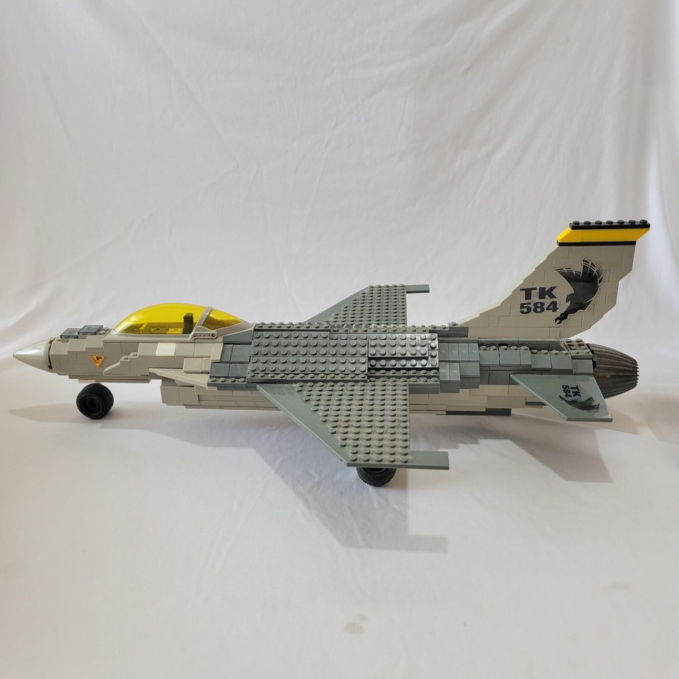 Mega Bloks Probuilder Tactical Fighter Plane WAVE RACER BOAT Vintage ...