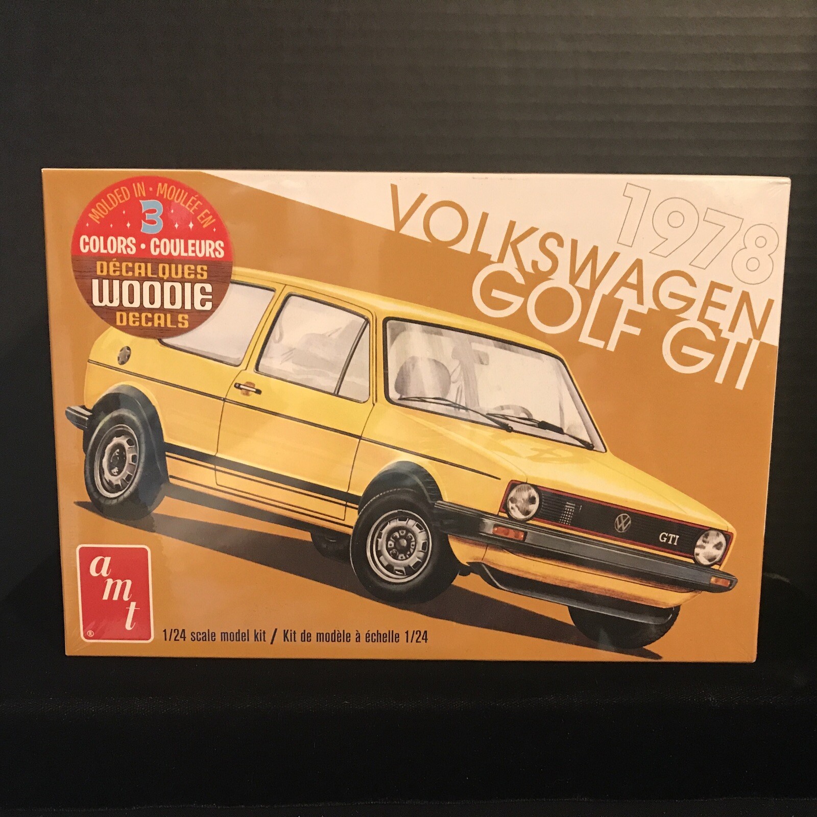 AMT 1213M/12 1978 VOLKSWAGEN GOLF GTI MODEL KIT-NIB-1/24 SCALE | eBay