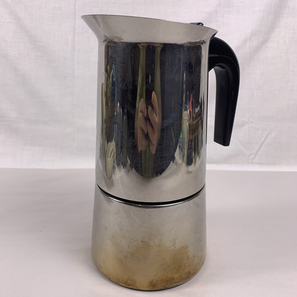 Vintage GB Guido Bergna ‘Musa Express’ Stovetop Coffee Maker, 6 cups ...