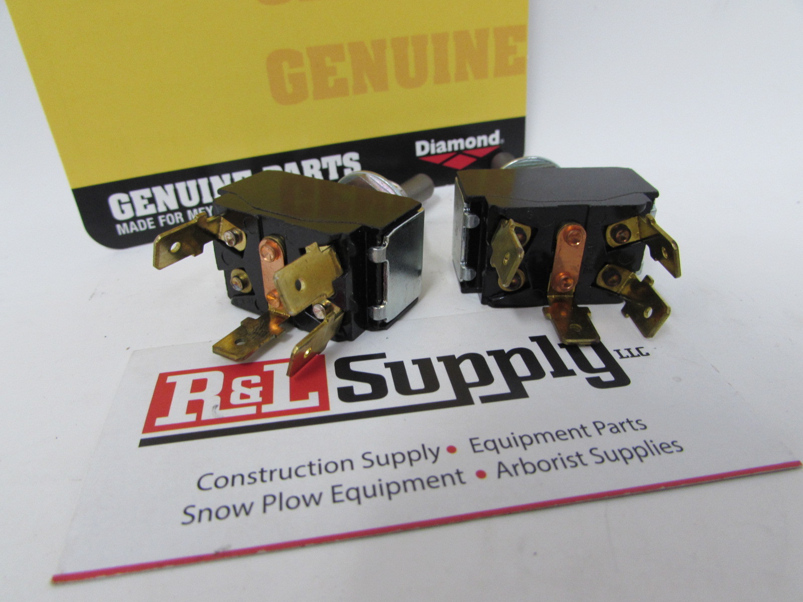 GENUINE MEYER SNOW PLOW LIFT & ANGLE TOGGLE SWITCH SET 21918 21919 | eBay