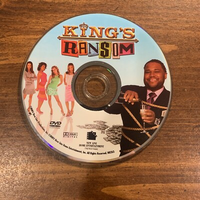 King's Ransom [DVD] Disc Only Free Shipping Anthony Anderson Regina ...