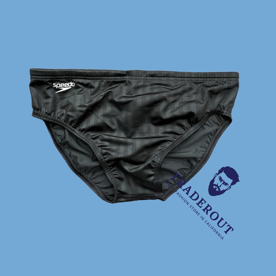 Speedo Men BLACK Aquablade tech swim Brief swimsuit size 30 32 34 36 | eBay