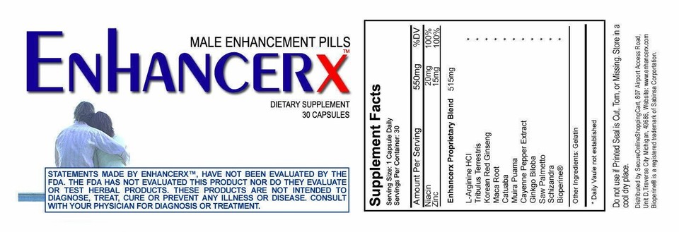 2 ENHANCERX ENHANCE RX MALE ENHANCEMENT PILLS SUPPLEMENT | eBay