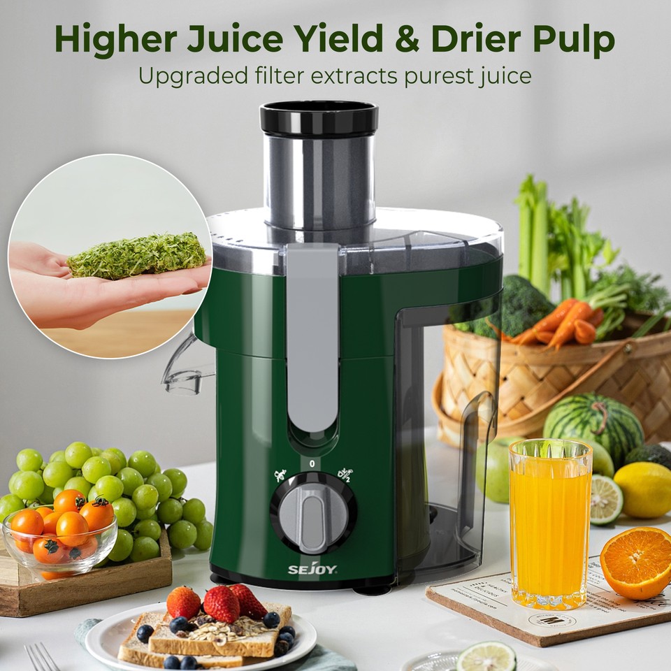 Electric Juicer Machine Juicer Extractor Machine Fruit Veg Citrus ...