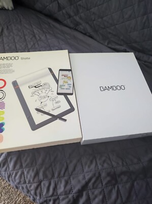 Wacom Bamboo Slate Smartpad Digital Notebook Large A4 Letter Size | eBay