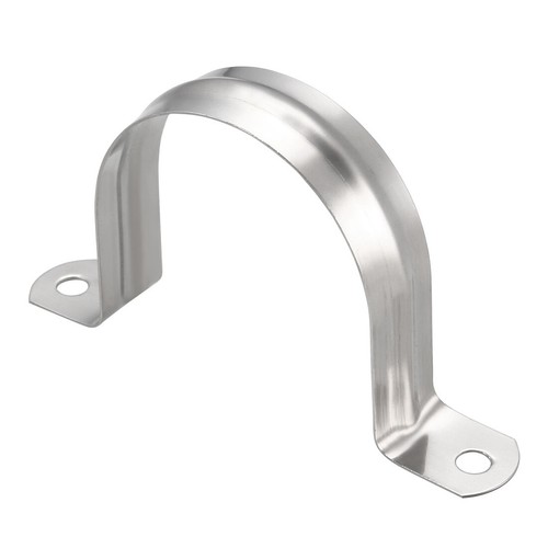 5pcs 60mm Rigid Pipe Strap 2 Holes 304 Stainless Steel Tension Clip ...