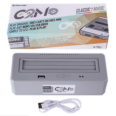 Classic 2 Magic For C2M SNES/NES Carts Drive works Classic Any ROMS VIA ...