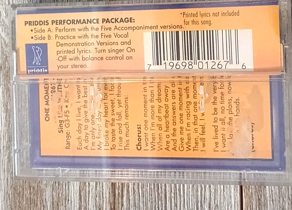 Priddis Music Sing Olympic Hits Cassette Tape 1267 | eBay