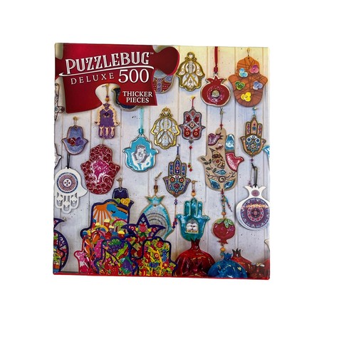 Good Luck Charms At… Puzzlebug Deluxe Jigsaw 20in X 12 In. 500 Thicker ...