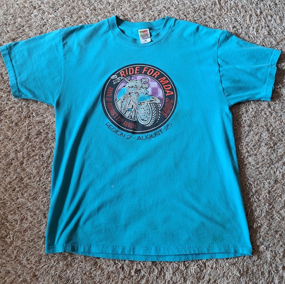 Vintage 2001 Abate Indiana Fruit Of The loom tag T-Sh… - Gem