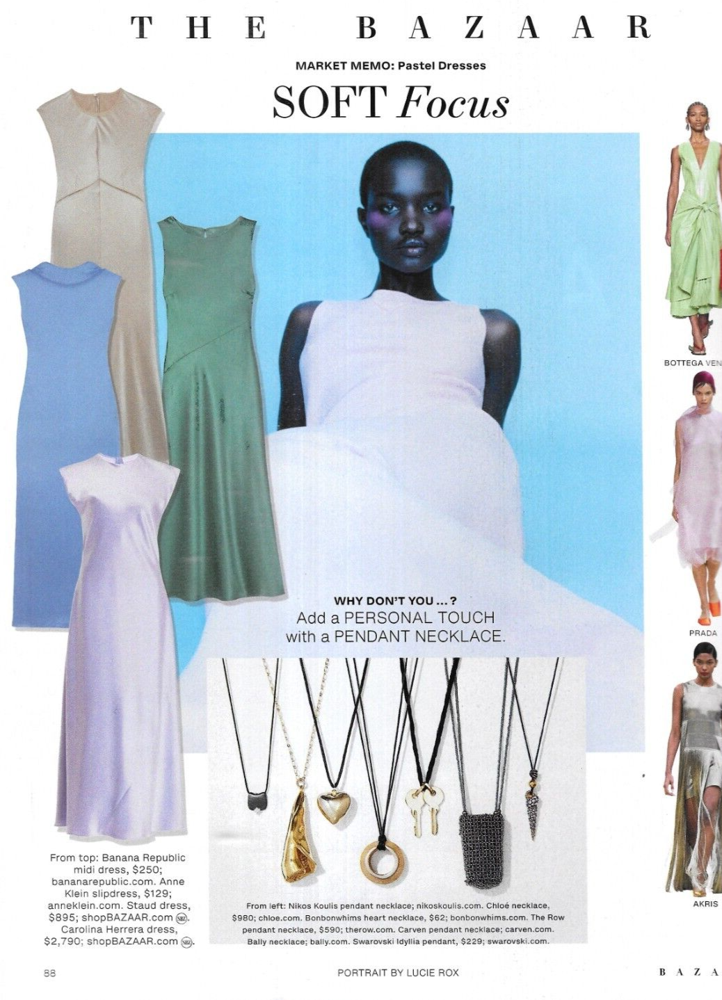 Harper's Bazaar Magazine Solange Knowles Spring Fashion Carol Burnett ...