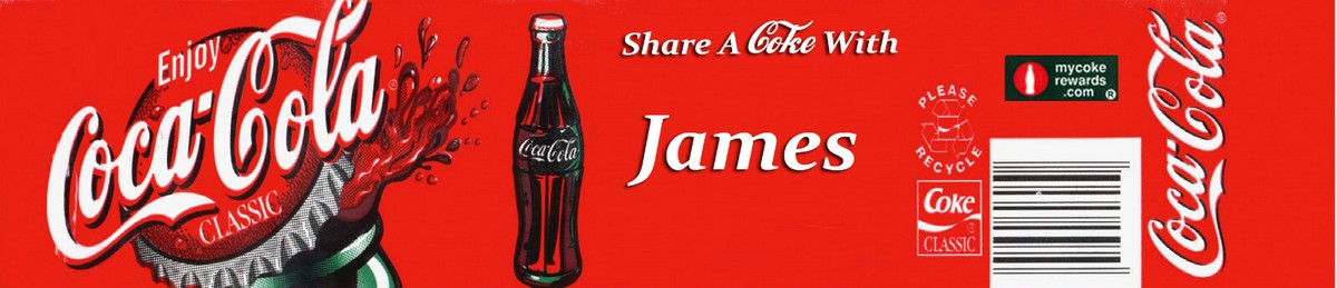 Coke Bottle Lable Packaging