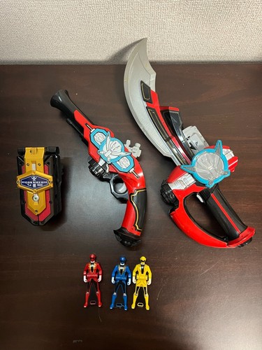Power Rangers Super Megaforce Gokaiger DX Mobilates Gun Saber Ranger ...