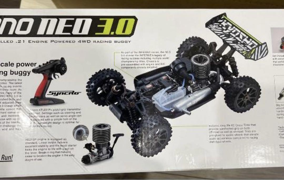 Kyosho Engine 4Wd Racing Buggy Ready Set Inferno Neo 3.0 | eBay