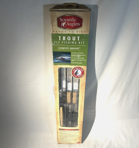 Scientific Anglers Trout Fly Fishing Kit Concept 58 Reel 9' #5/6 Wt Rod ...