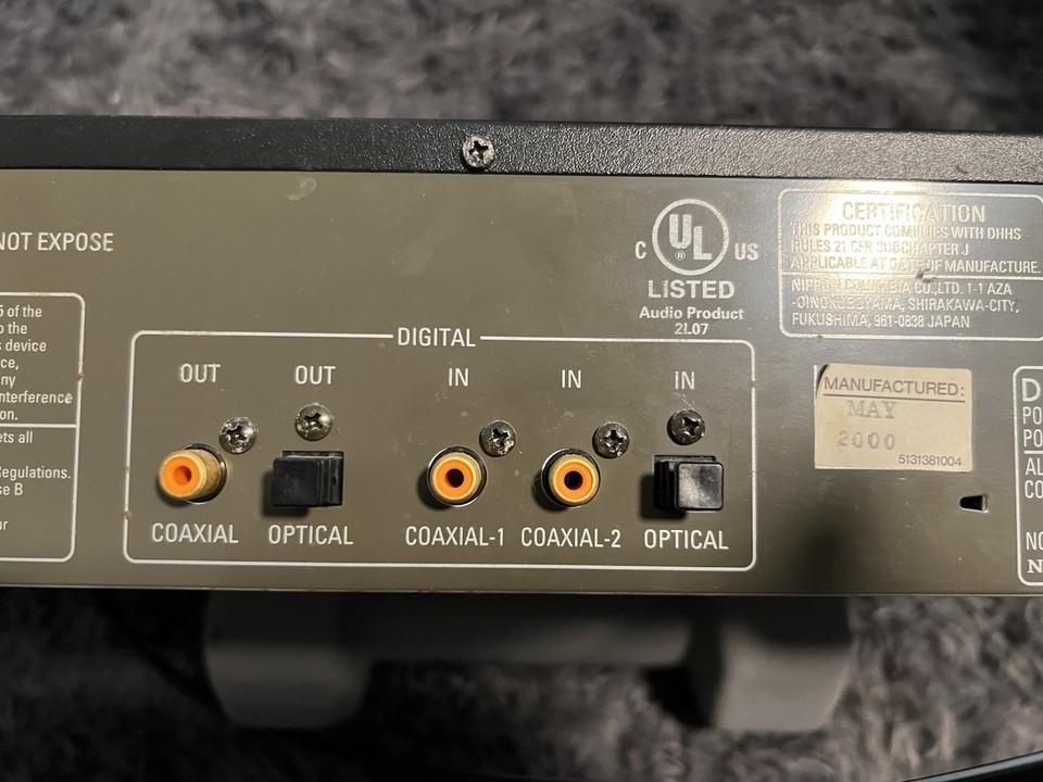 Denon PCM Audio Technology/ CD Recorder CDR-1000 100% Functional | eBay