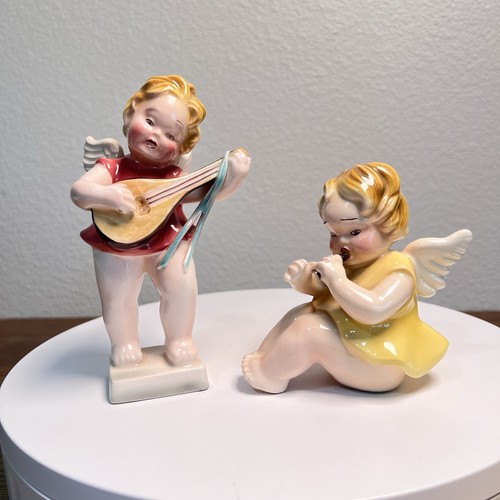 Vintage Pankera Austria Angel kids figurine Set Of 2 | eBay
