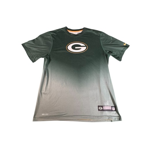 Nike NFL Green Bay Packers Dri-FIT Team Issue Shirt Men’s M Green ...