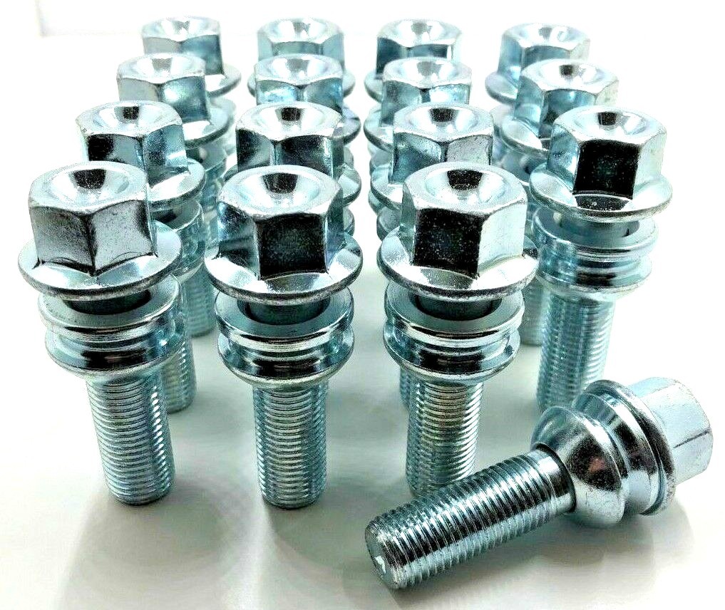 16 x ALLOY WHEEL BOLTS FOR VW TRANSPORTER T4 T5 T6 (OE STYLE) LUGS NUT ...