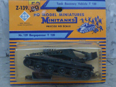 Roco Minitanks / (NEW) 1/87 Modern US T120 Armored Tank Recovery Lot ...