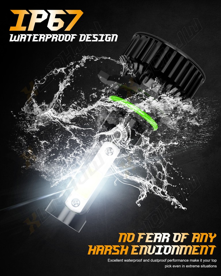 For Pontiac Aztek 2001-2005 Front LED Headlight Bulbs Hi Lo Beam Fog ...