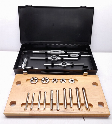 RS 300-7464 Tap And Die Sets ¼”-½ “ UNC - 20PCs | eBay