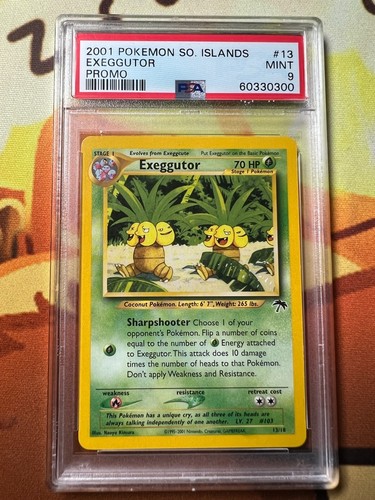 pokemon tcg 2001 southern islands graded exeggutor PSA 9 | eBay
