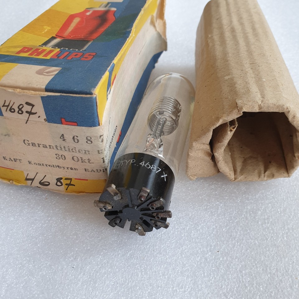 Vintage Philips 4687 Tube Voltage Regulator Tested Radio Repair NOS | eBay